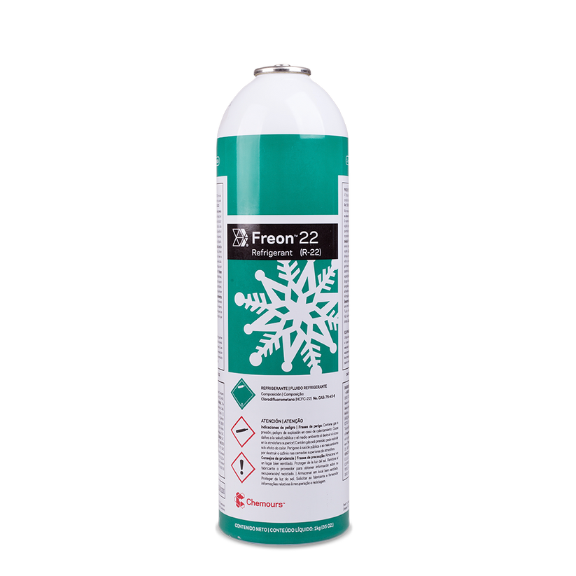 Gas refrigerante R-22 Chemours – Grupo Mereti