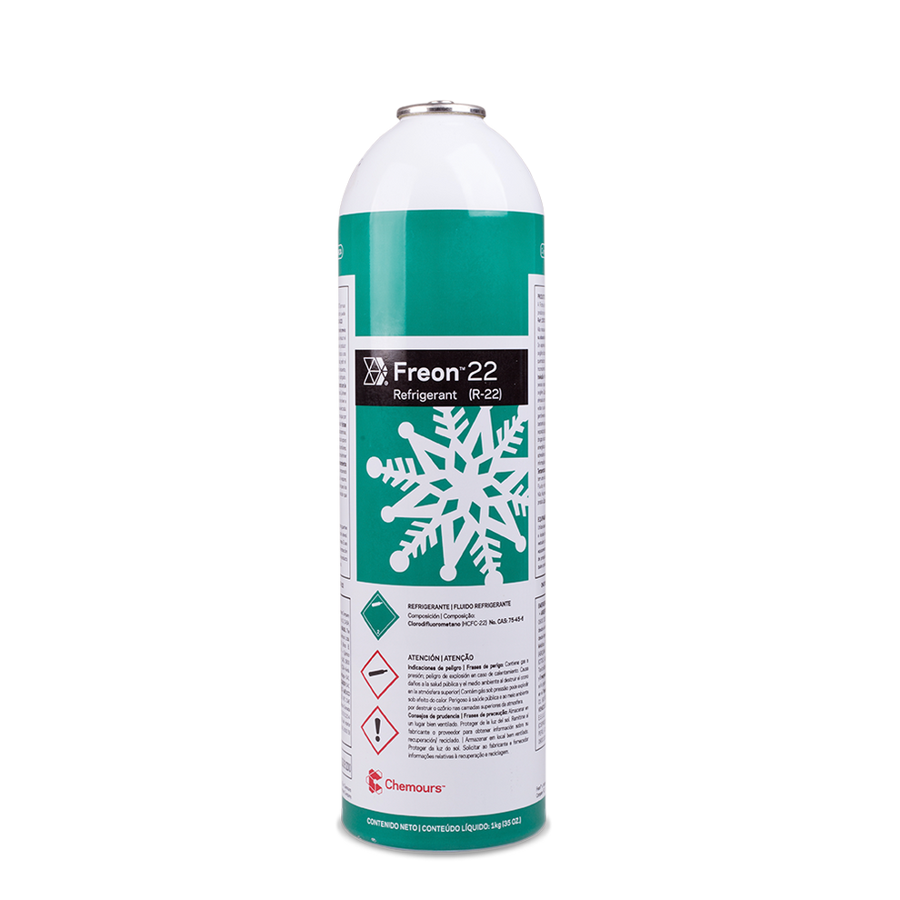 Gas refrigerante R-22 Chemours – Grupo Mereti
